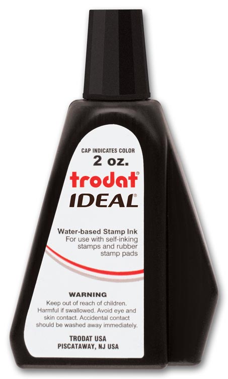 307000 Ideal Black Ink Refill for Self-Inking Stamp – 5Forms