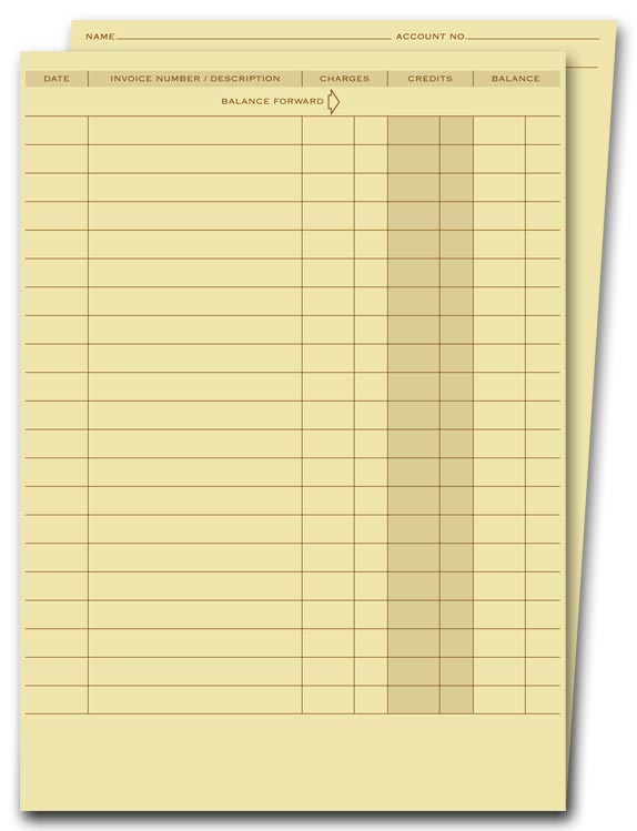 84 Ledger Folders 6 3/8 x 9 1/4" QTY 250 – 5Forms